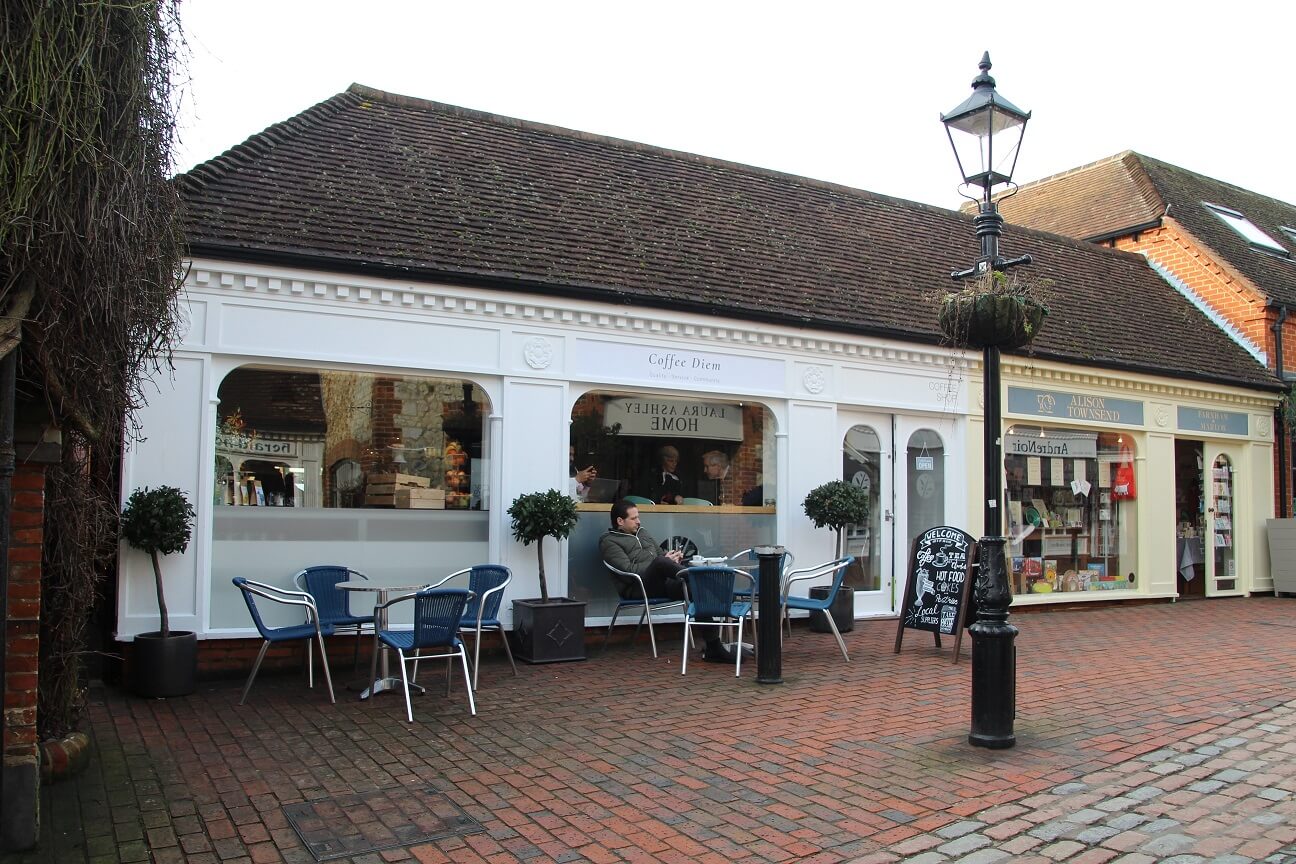 Farnham retail property let to Coffee Diem - Curchod & Co